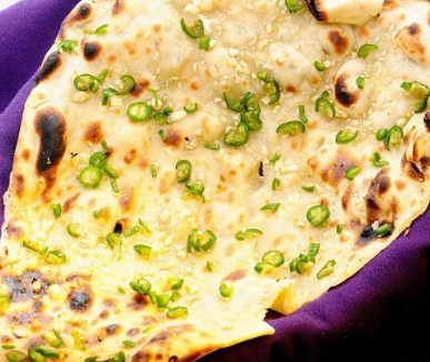 Chilli Garlic Naan ( Bullet Naan) | Spice Life Indian Fare